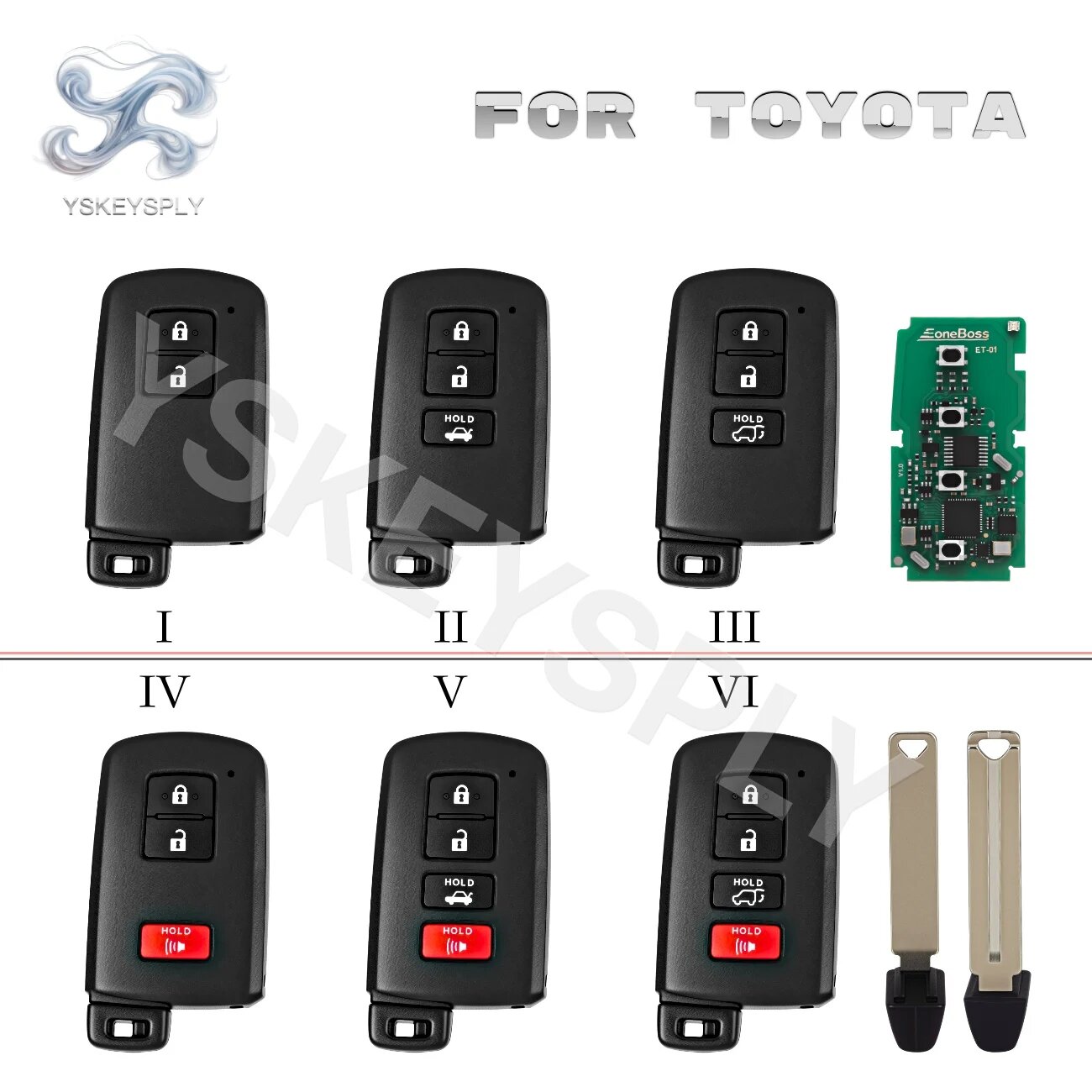Для Toyota Prado, Highlander, Camry, Corolla, RAV4, Land Cruiser, Lexus: For Toyota1, Model III