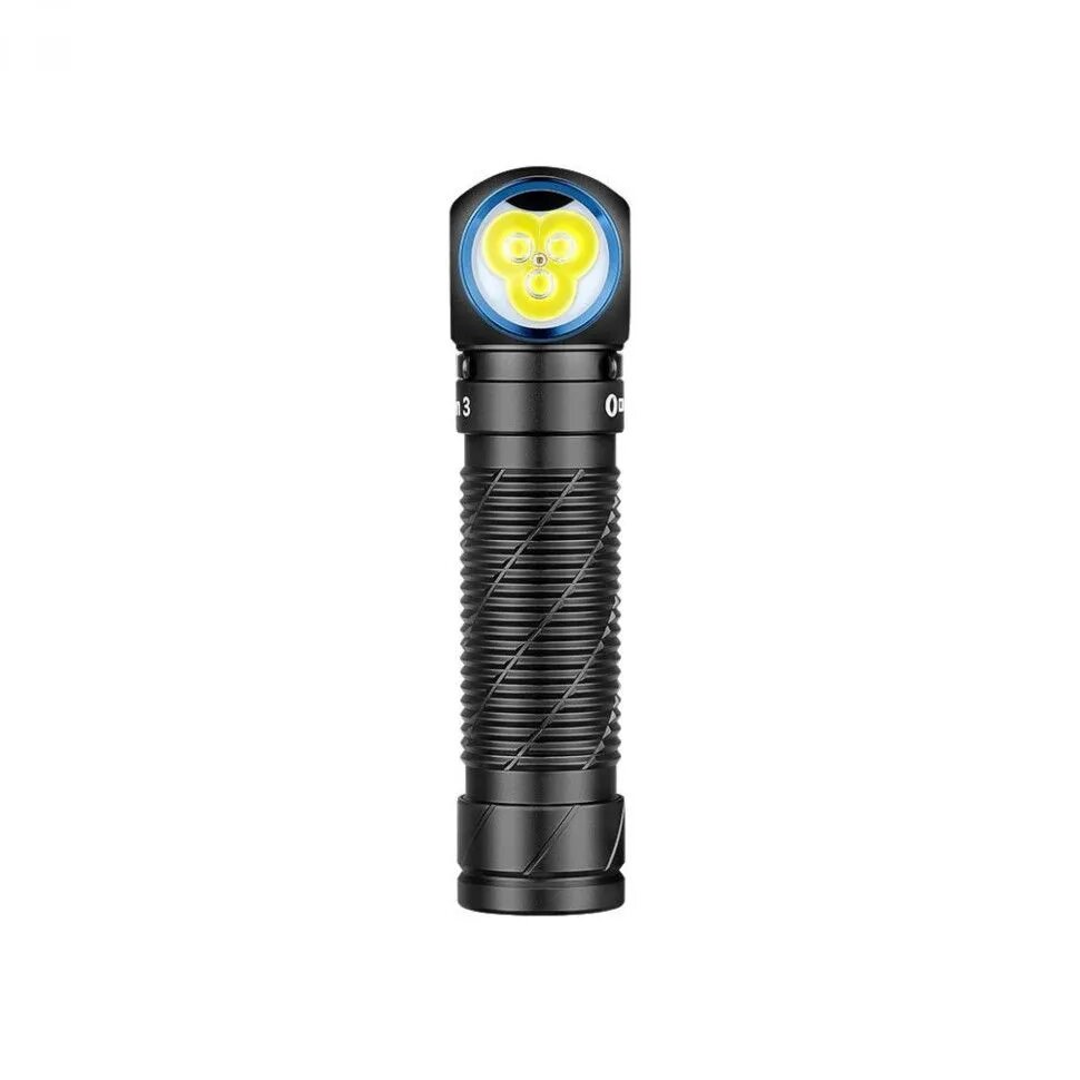 Olight Perun 3 Фонарь-прожектор, 3000 люмен, Черный, Холодный белый / Красный — фото 1