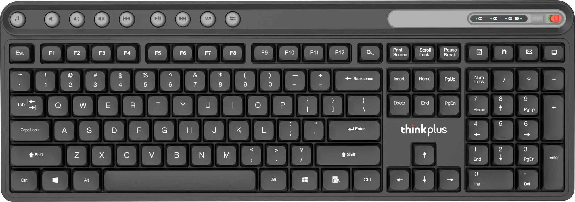 LENOVO K225 PRO Беспроводная однокнопочная клавиатура BIACK