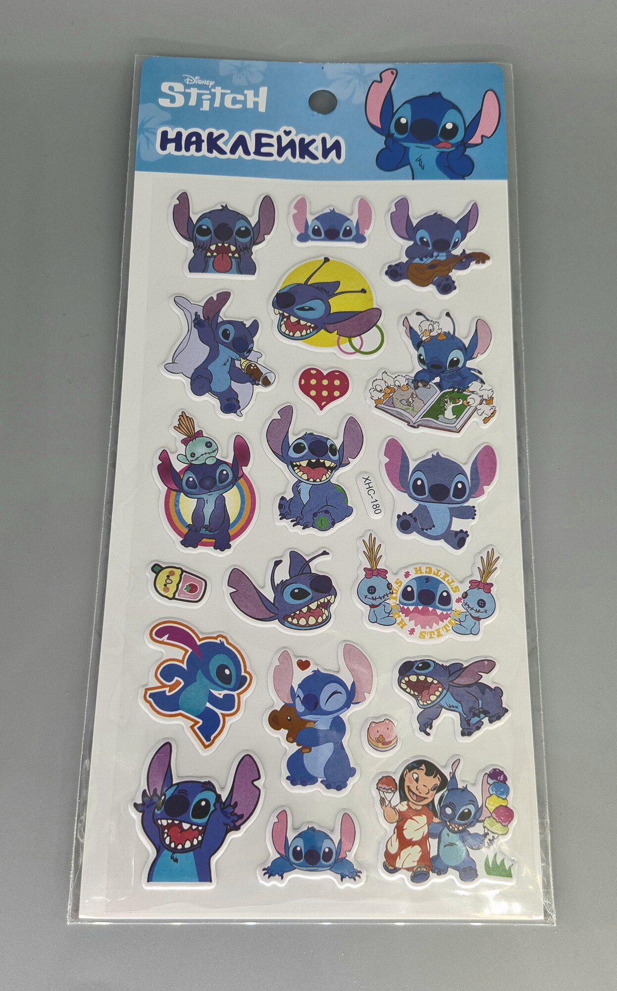 Стикеры - наклейки объемные стич Stitch для коллекционеров и фанатов (Вид 6), 2026 г