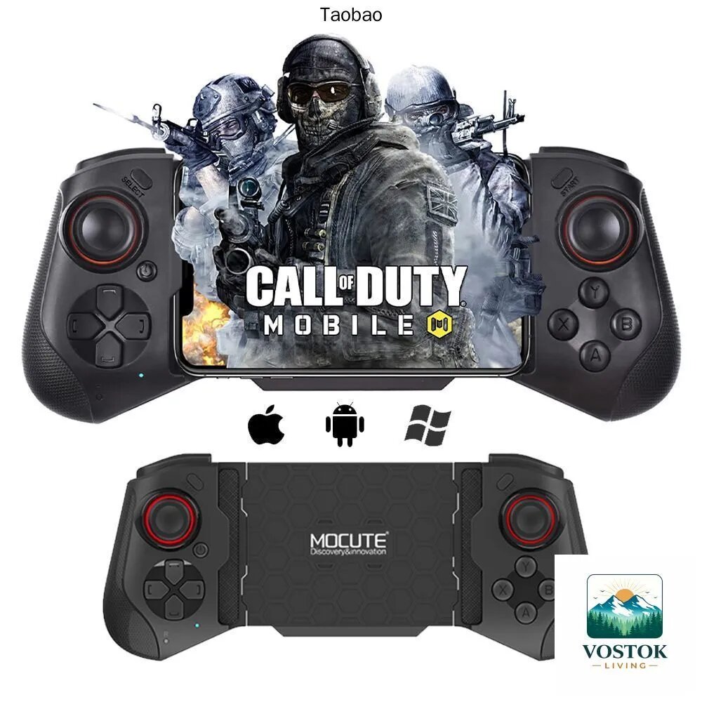 Мобильный игровой контроллер для iPhone Android PC Steam Playtime Phone Gamepad Джойстик