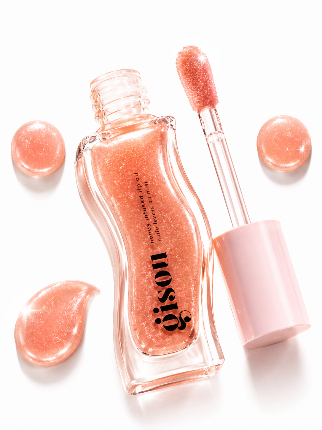Масло блеск для губ Honey Gisou, увлажняющий Glazed Plum, 8 мл
