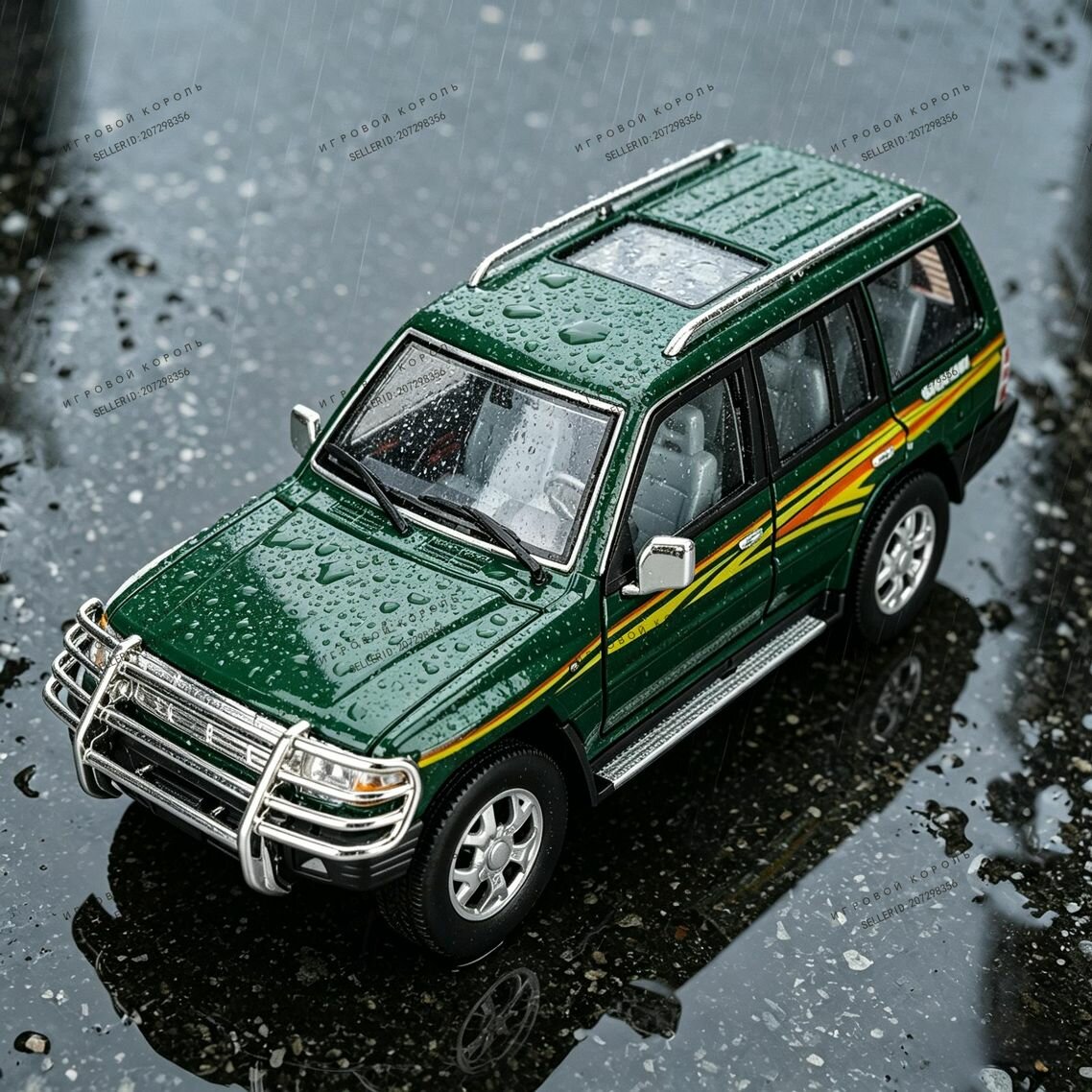 1:18 Mitsubishi Pajero Montero Sport SUV, Модель сплава, Детские игрушки для автомобилей, Со звуком и светом, Коллекционные предметы