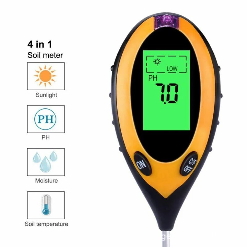 Soil pH Tester 4 in 1 — фото 1
