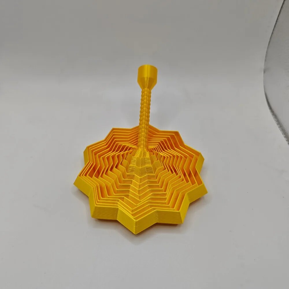 Сенсорная игрушка-антистресс 3D звезда, Желтый, Golden