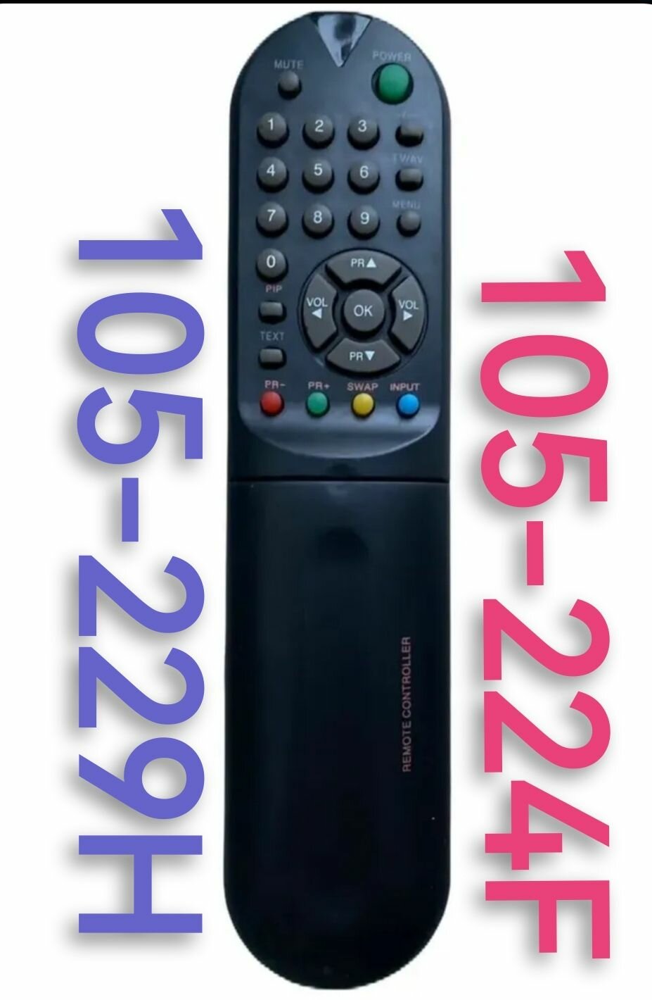 Пульт 105-224F (105-229H) для телевизора GoldStar CF-29C36X