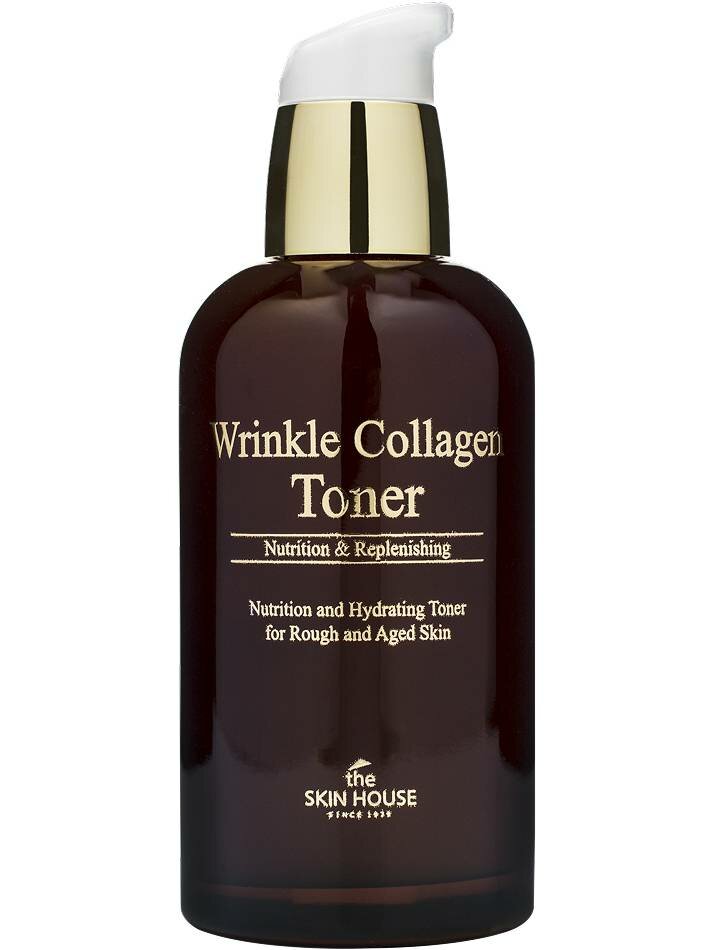 Тонеры для лица THE SKIN HOUSE Wrinkle Collagen Toner 130 мл