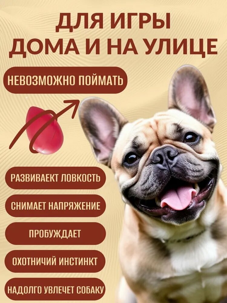 Игрушка для собак "Неуловимое яйцо" 18 см