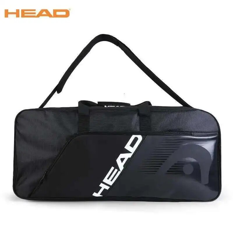 HEAD Теннисная сумка для 6 ракеток оранжевая/золотая Black