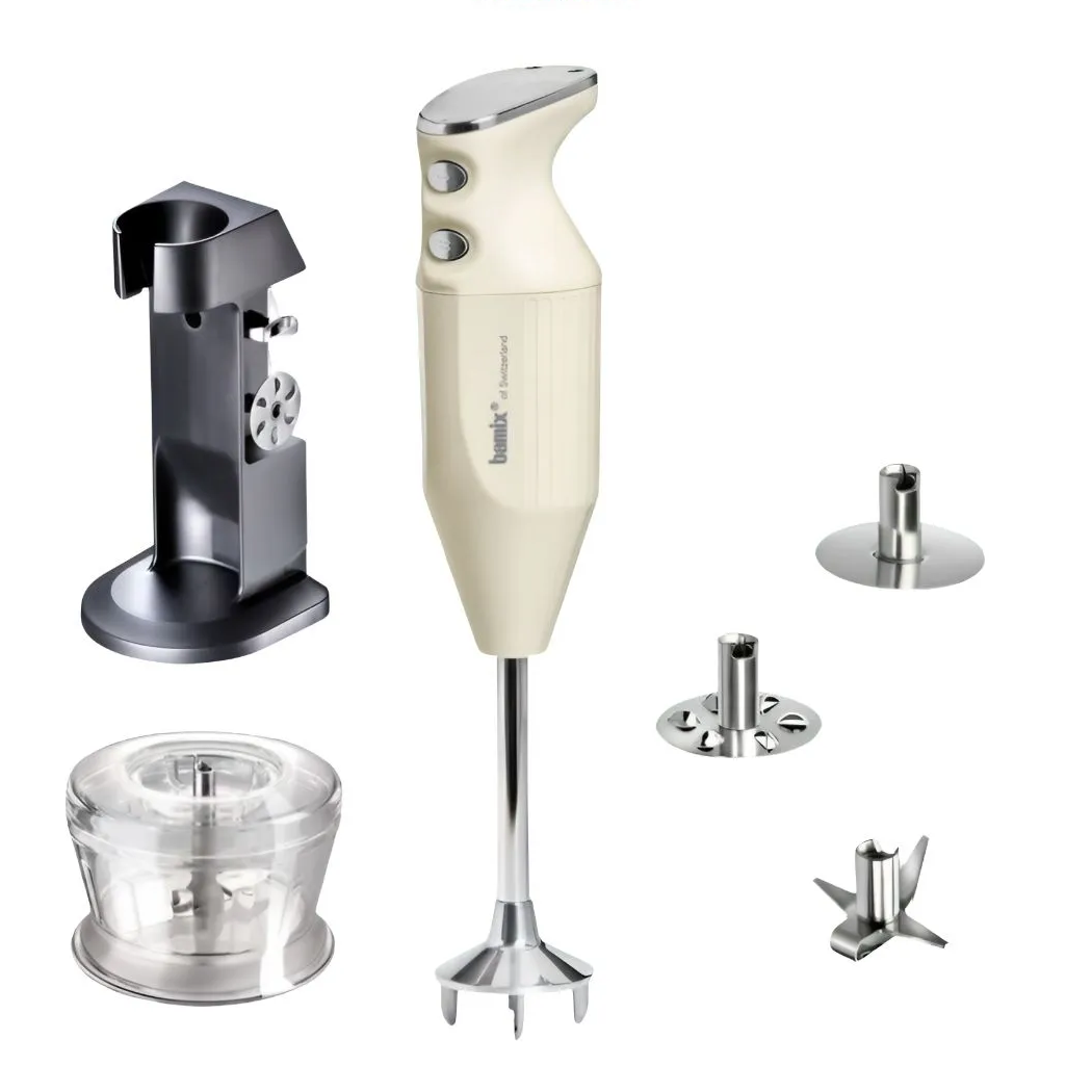 Блендер Bamix M200 DeLuxe cream-chrome