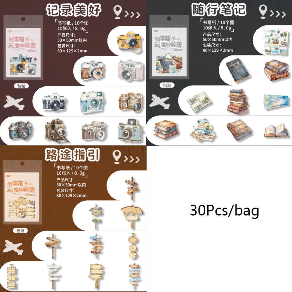 Наклейки для скрапбукинга Mr.Paper, S25107-456