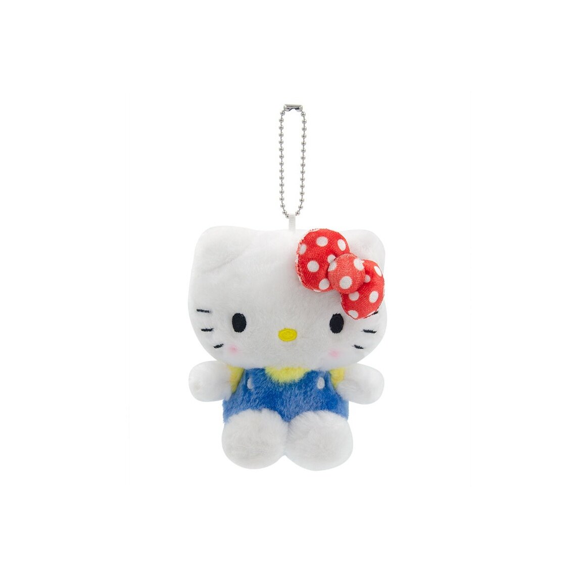 E-STRONG x Sanrio Hello Kitty Бант Гороховый узор Плюшевые брелки 12 см