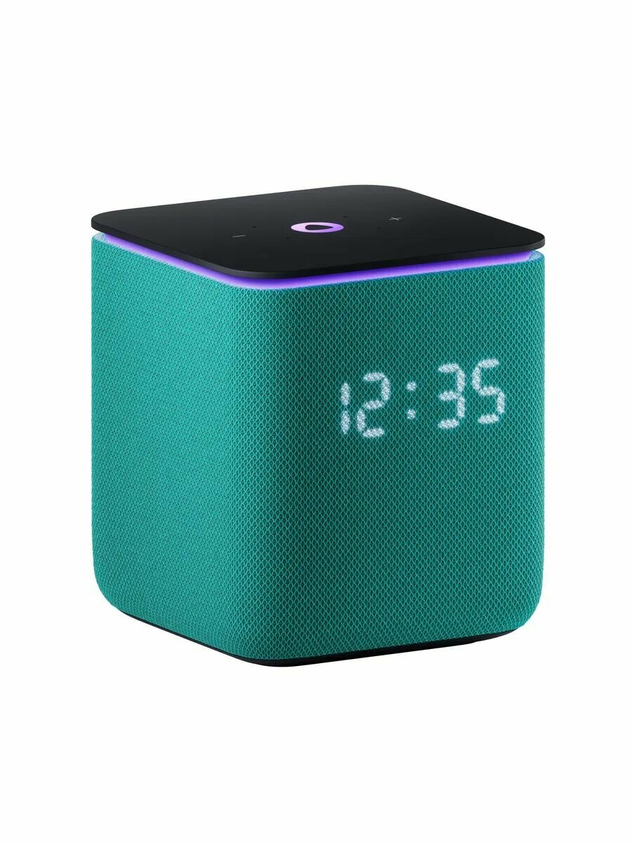 Умная колонка Яндекс Станция Миди с Алисой, с Zigbee™, 24Вт, изумрудная
