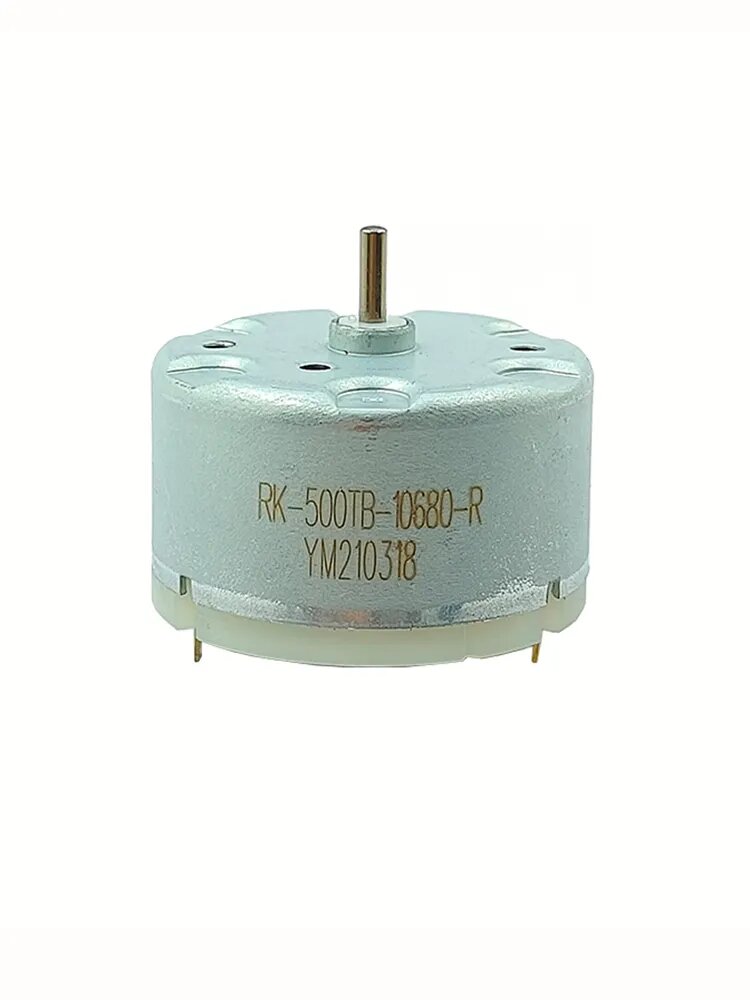 RK-500TB-10680 мини 500 двигатель DC 12B 18B 5900 об/мин микро диаметр 32 мм круглый углеродная щетка двигатель