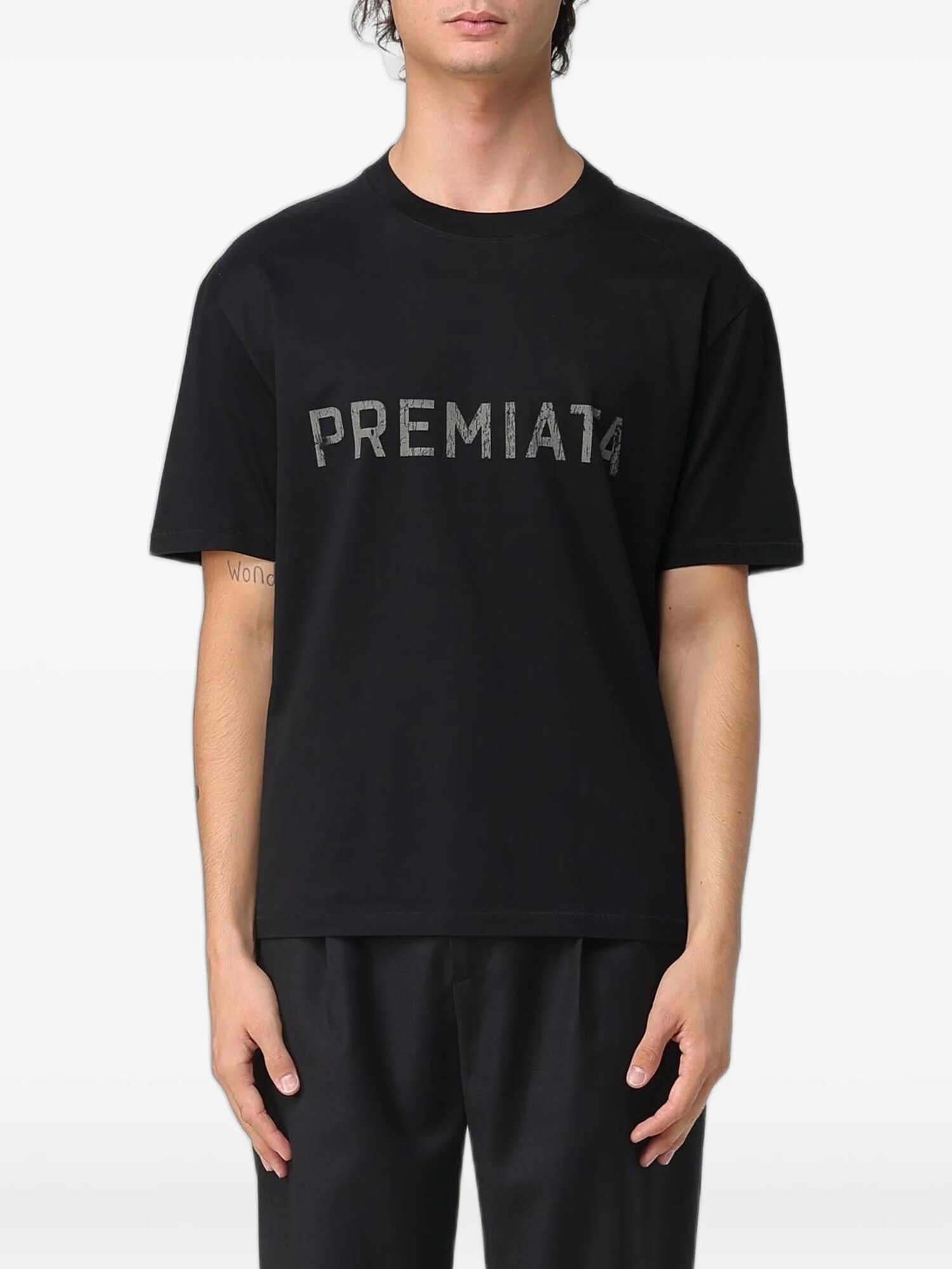 Футболка Logo-print graphic-print T-shirt