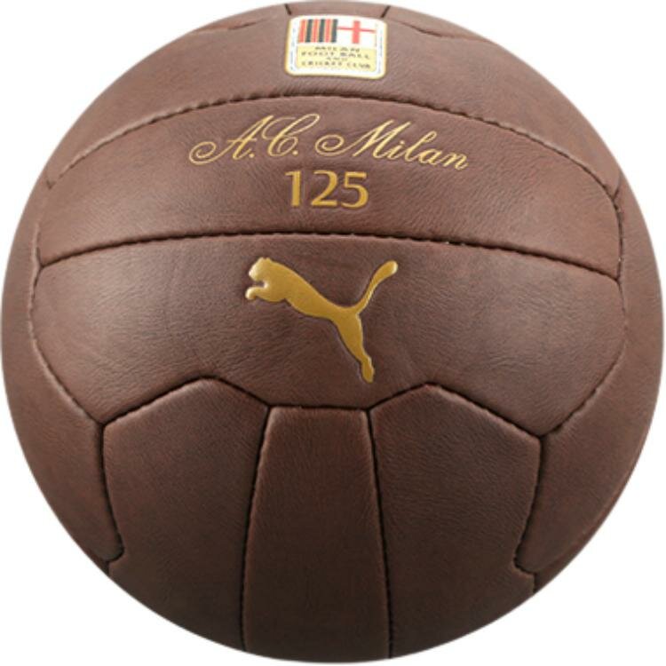 Мяч для футбола унисекс PUMA Pu Hand Stitched Soccer Ball, коричневый, S EU