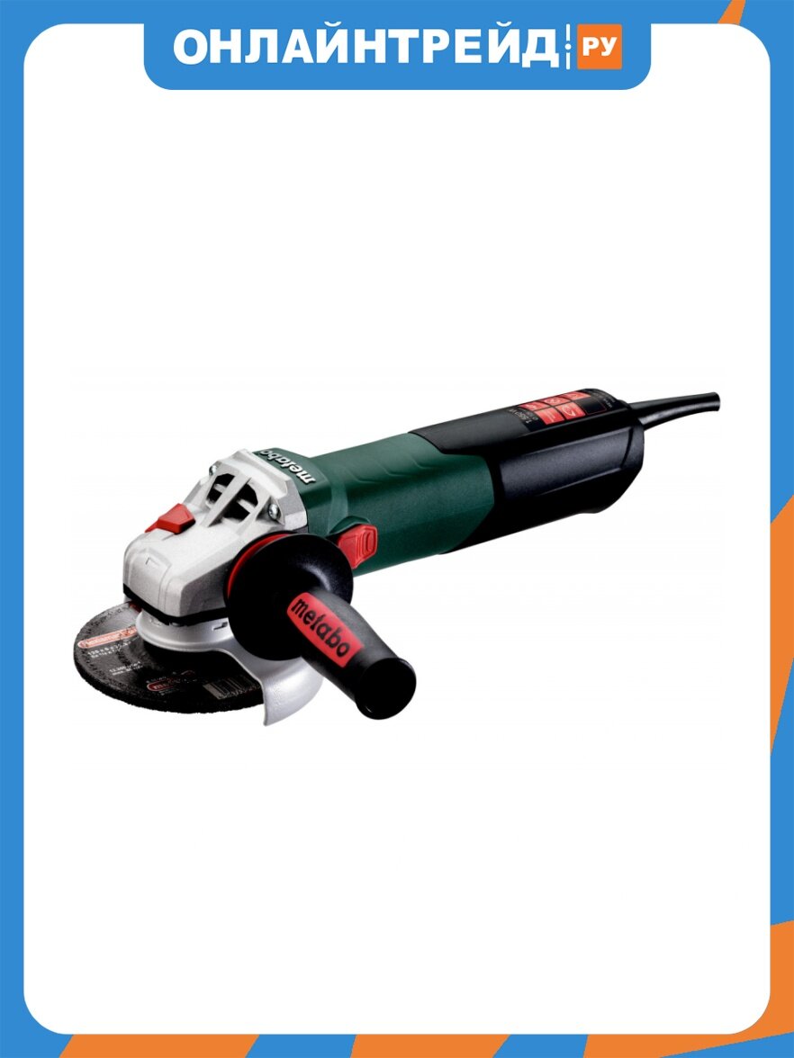 Углошлифовальная машина Metabo WEVA 15-125 Quick (600496000)