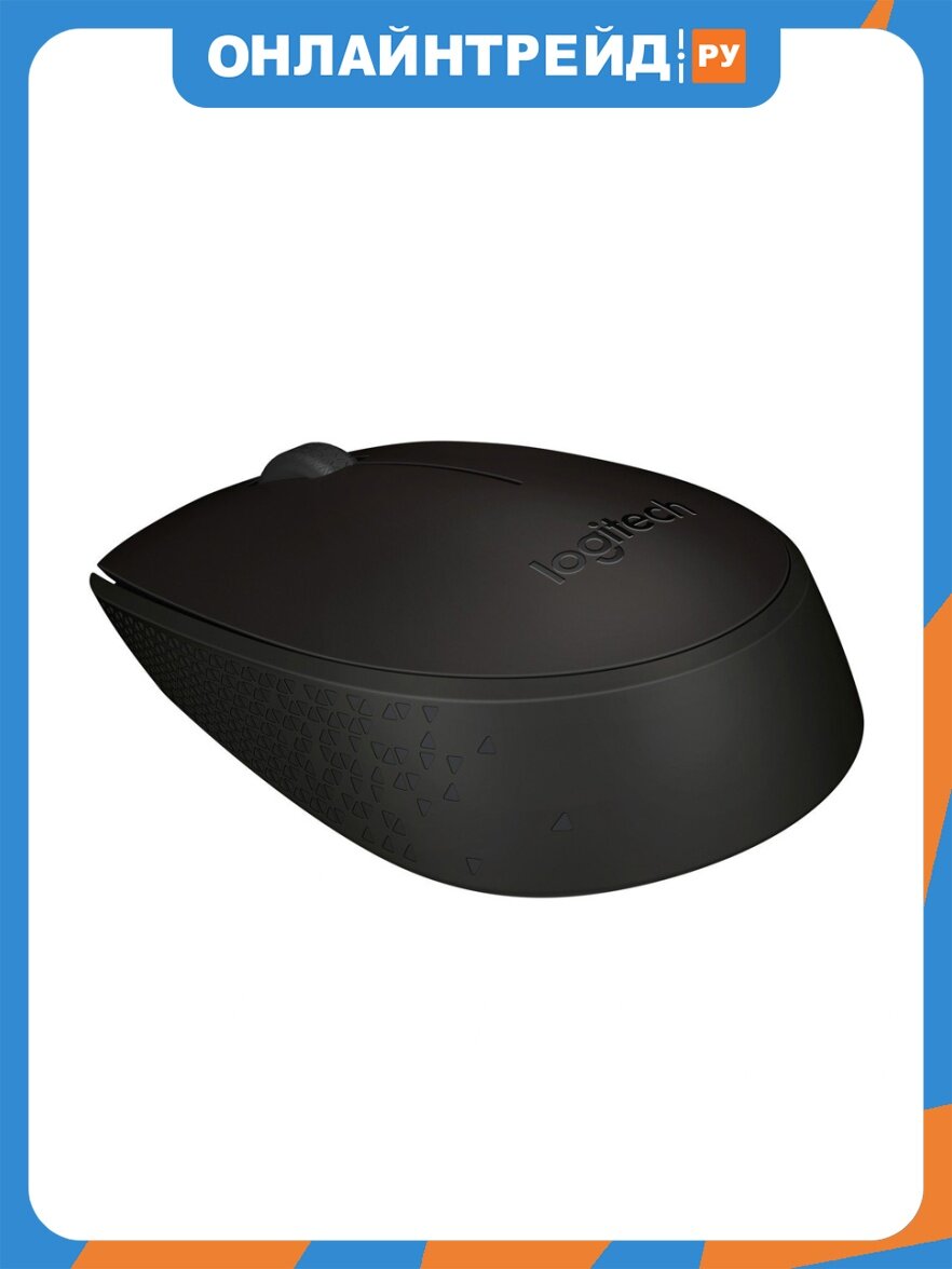Мышь Logitech B170 Wireless Black (910-004798)