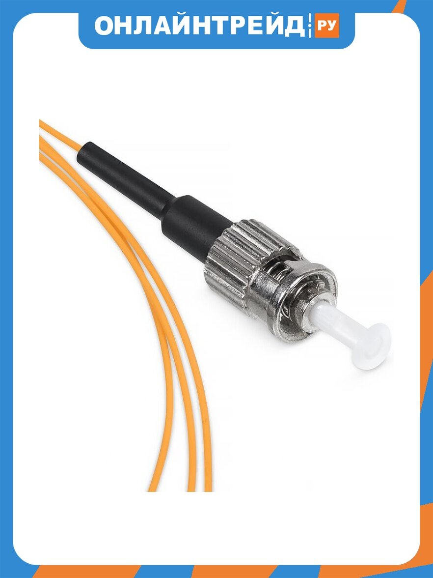 Патч-корд оптический Toplan , симплексный, ST/PC-ST/PC, MM 50/125 (OM2), 50 м, LSZH