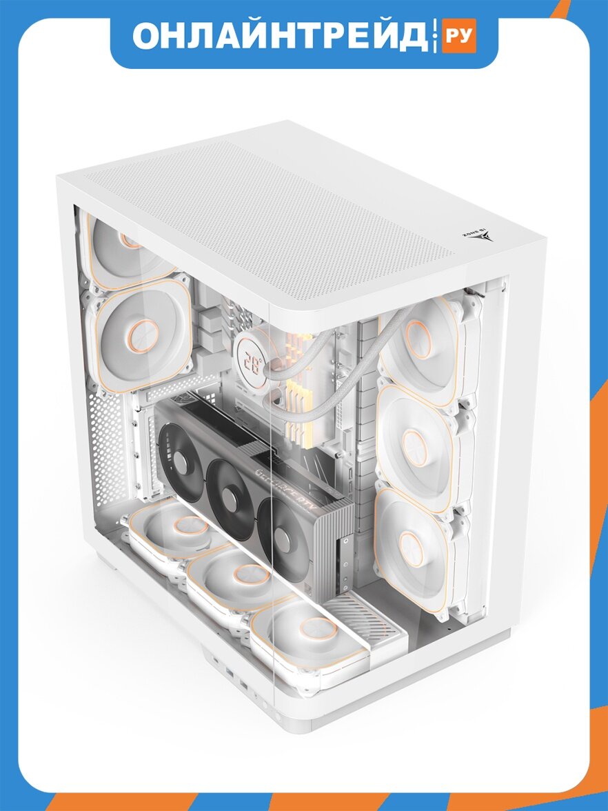 Корпус компьютерный Zone 51 Vault White