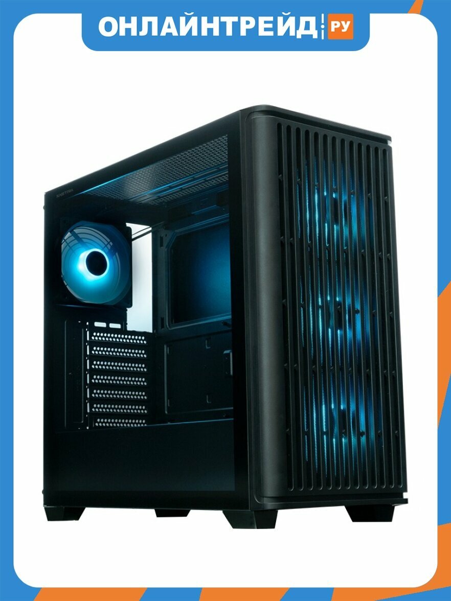 Корпус Xastra A509 4ARGB-UC, черный