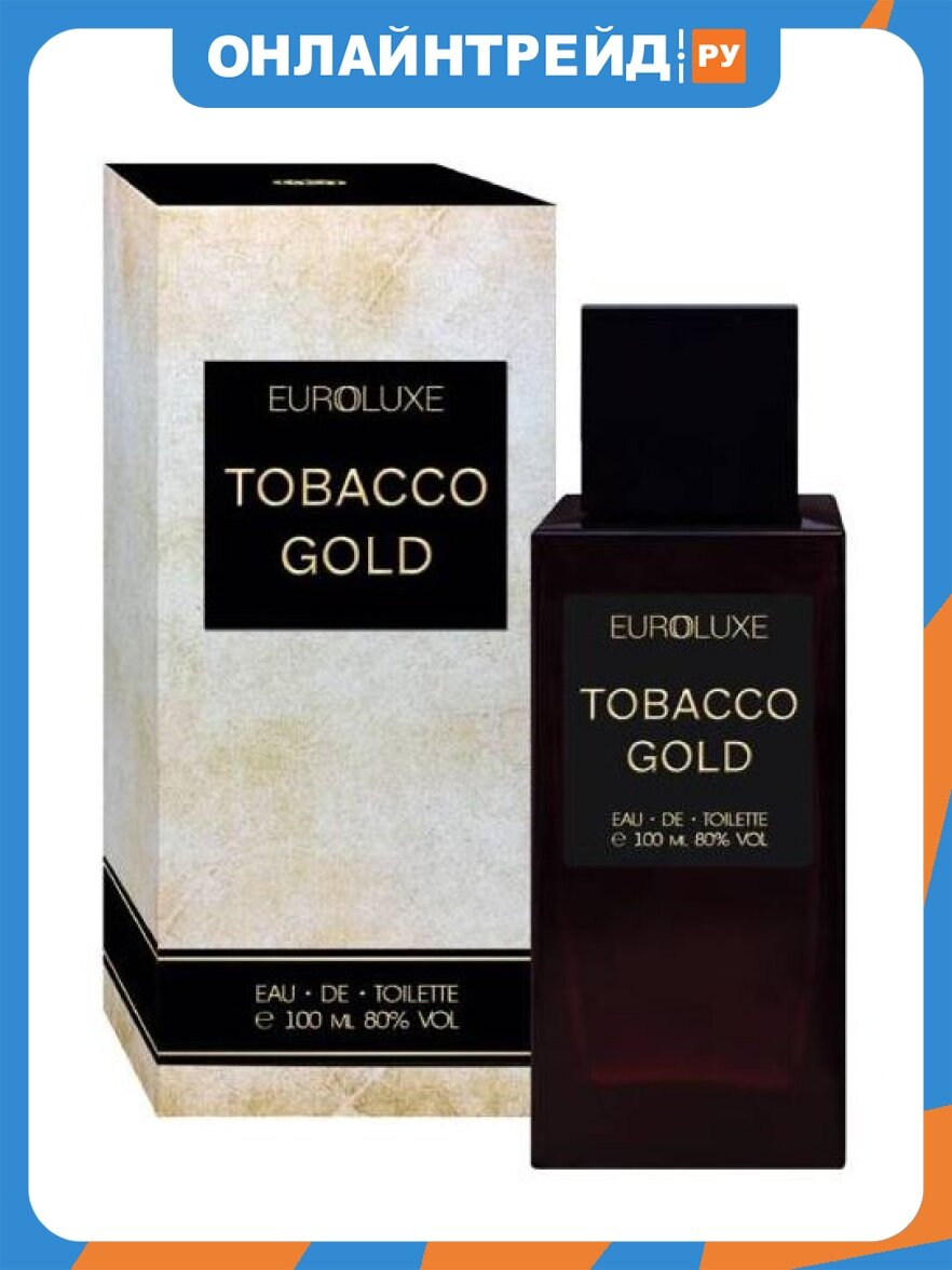 Мужская туалетная вода Unitop Tobacco Gold 100 мл