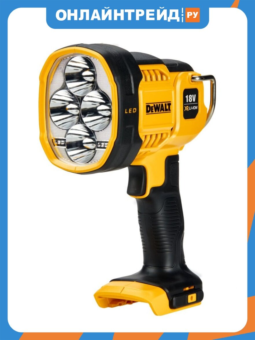 Фонарь аккумуляторный Dewalt DCL043-XJ, без АКБ и ЗУ