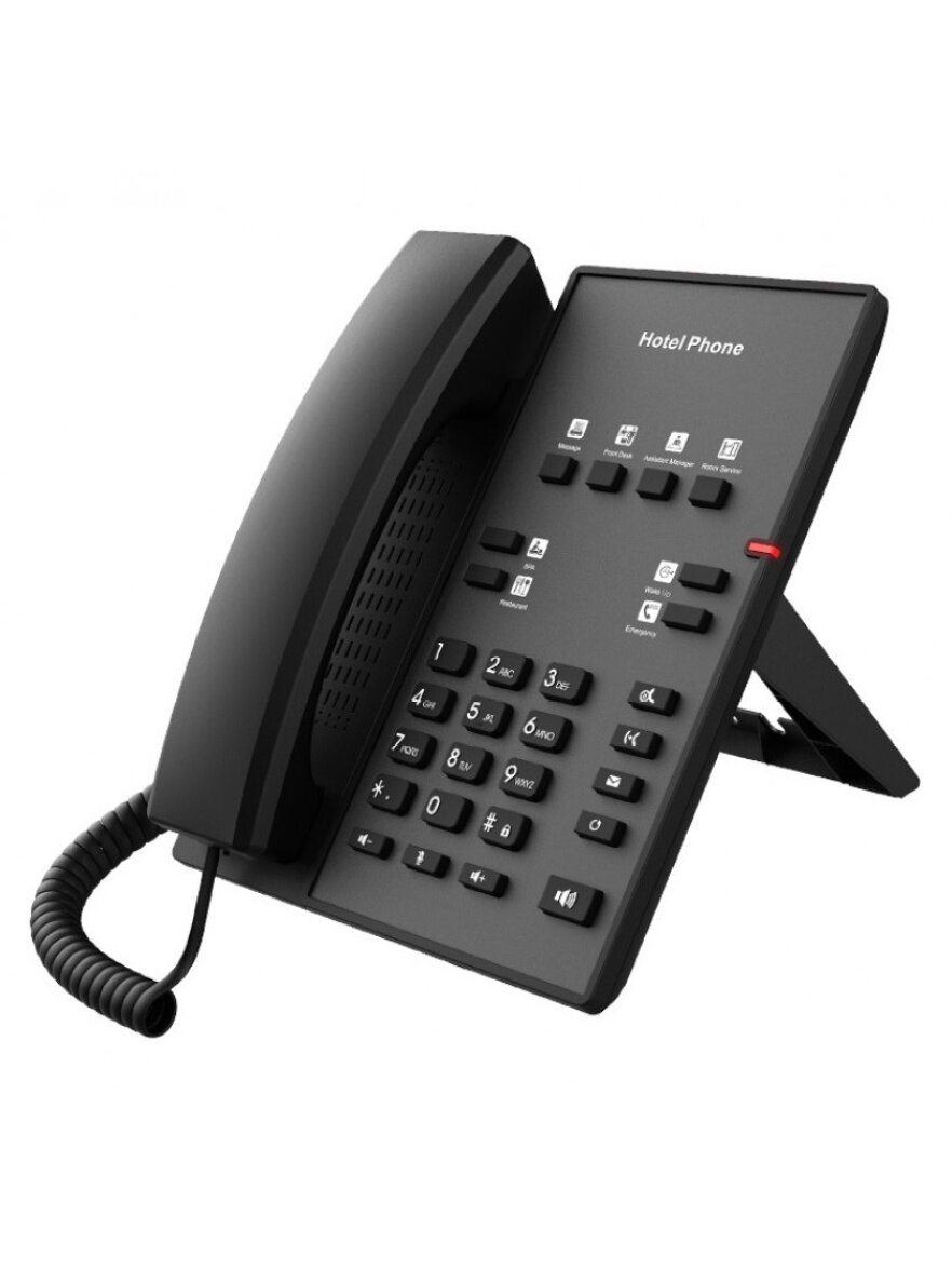 IP Телефон Fanvil H1-2 Wire черный