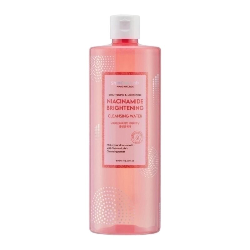 ShinCos.Lab Niacinamide Brightening Cleansing Water Мицеллярная вода с ниацинамидом