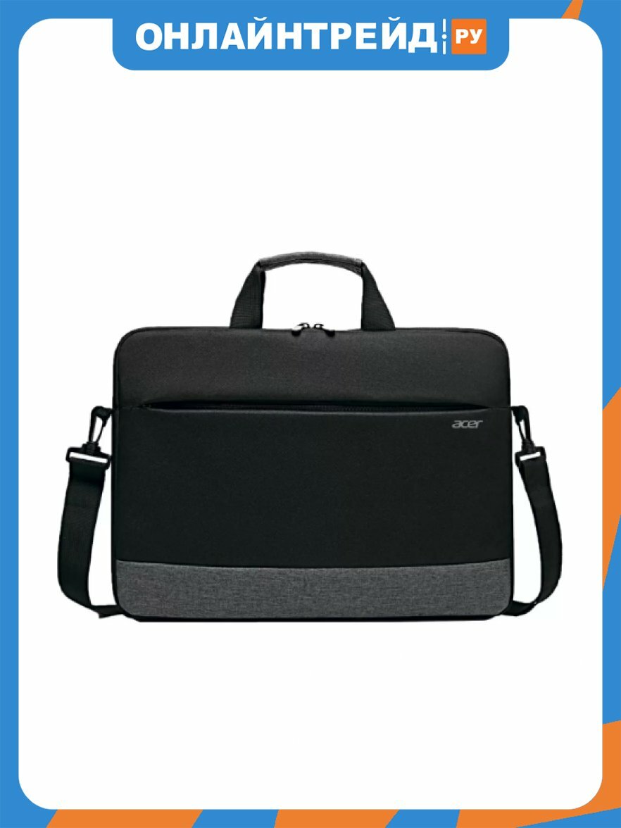 Сумка для ноутбука Acer 15.6" LS OBG202 черный/серый полиэстер (ZL. BAGEE.002)