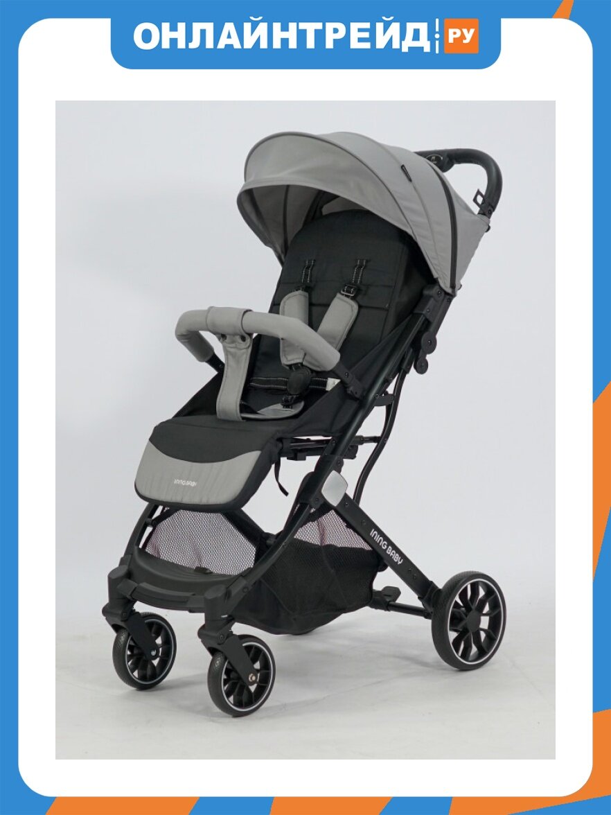 Прогулочная коляска Ining Baby K8-2J Grey
