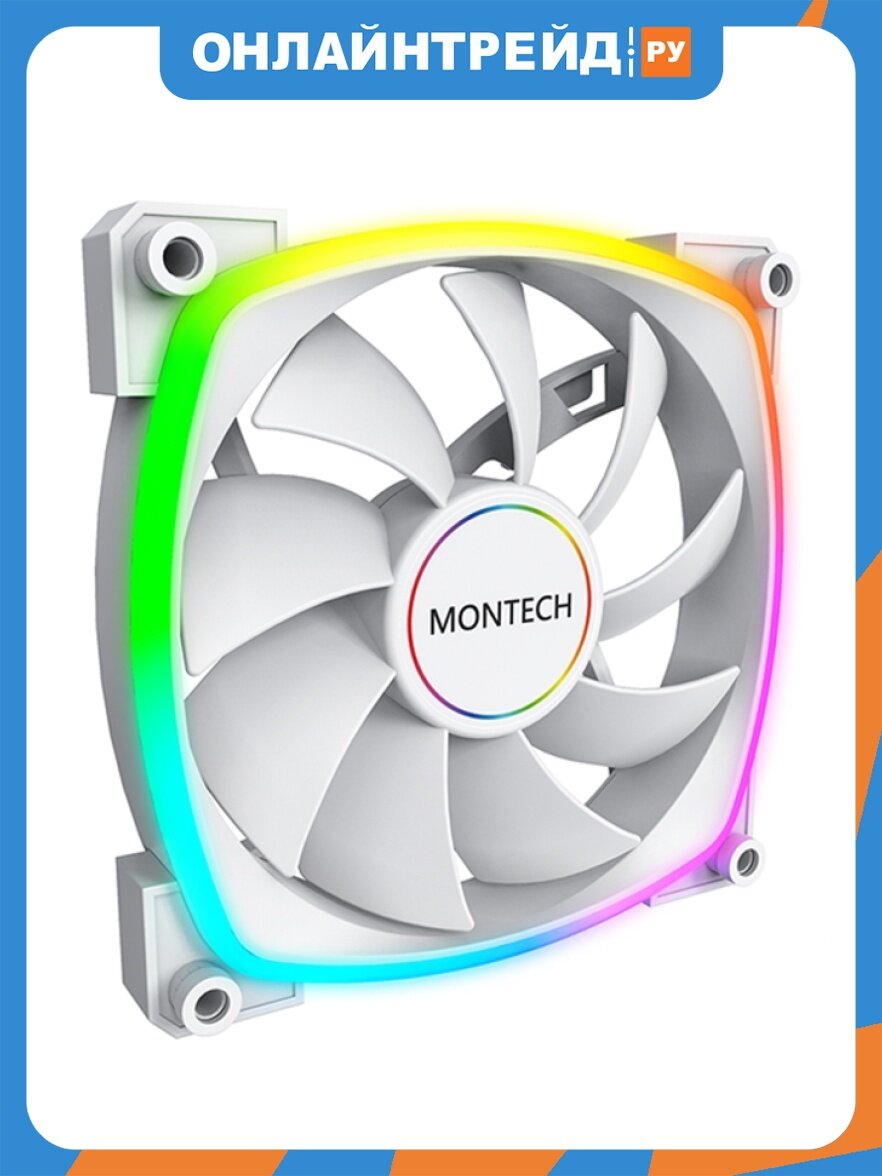 Вентилятор для корпуса Montech AX140 ARGB WHITE
