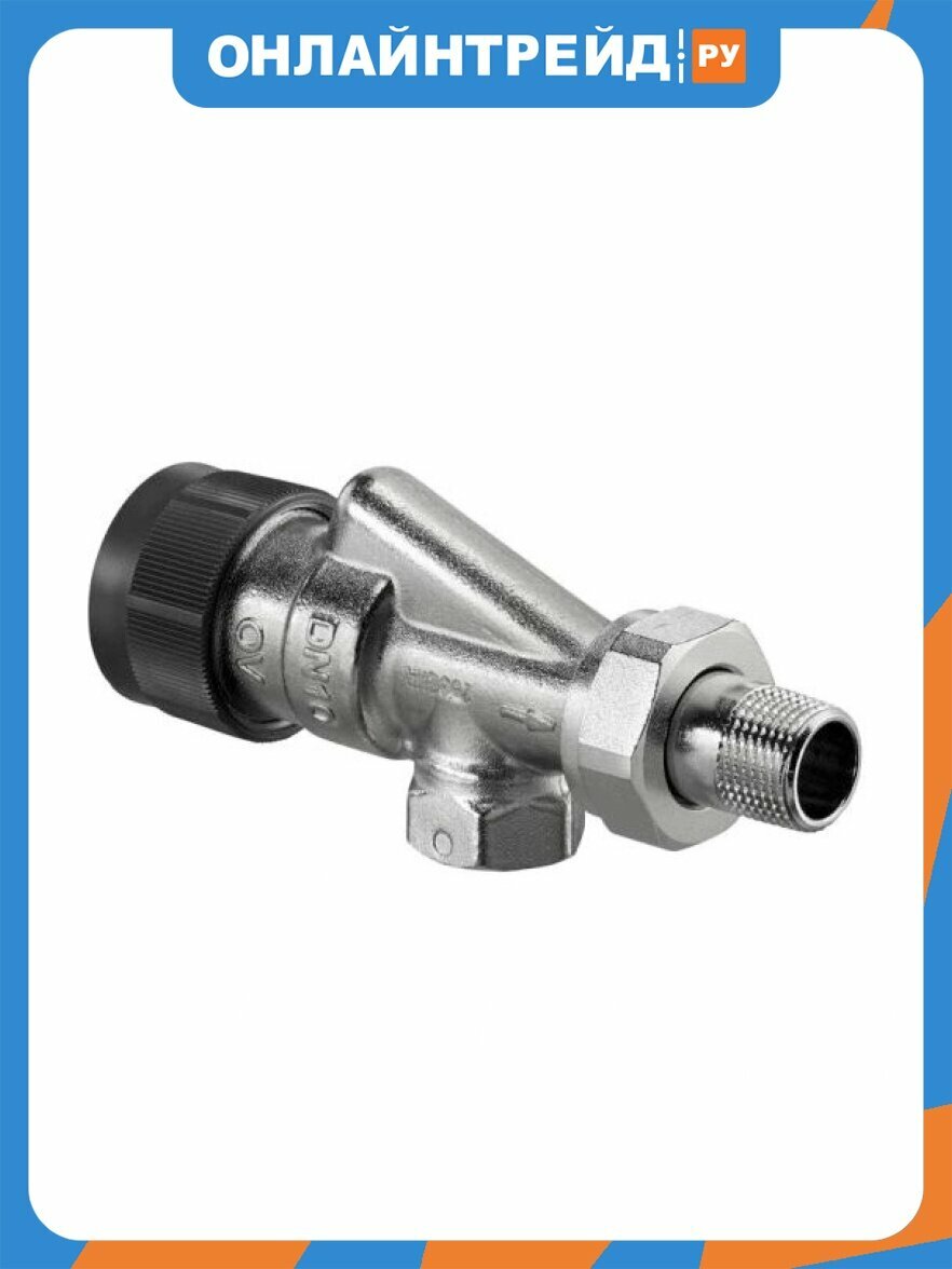 Вентиль Oventrop серия A, осевой, DN-20, 3/4", ВН, никелированный