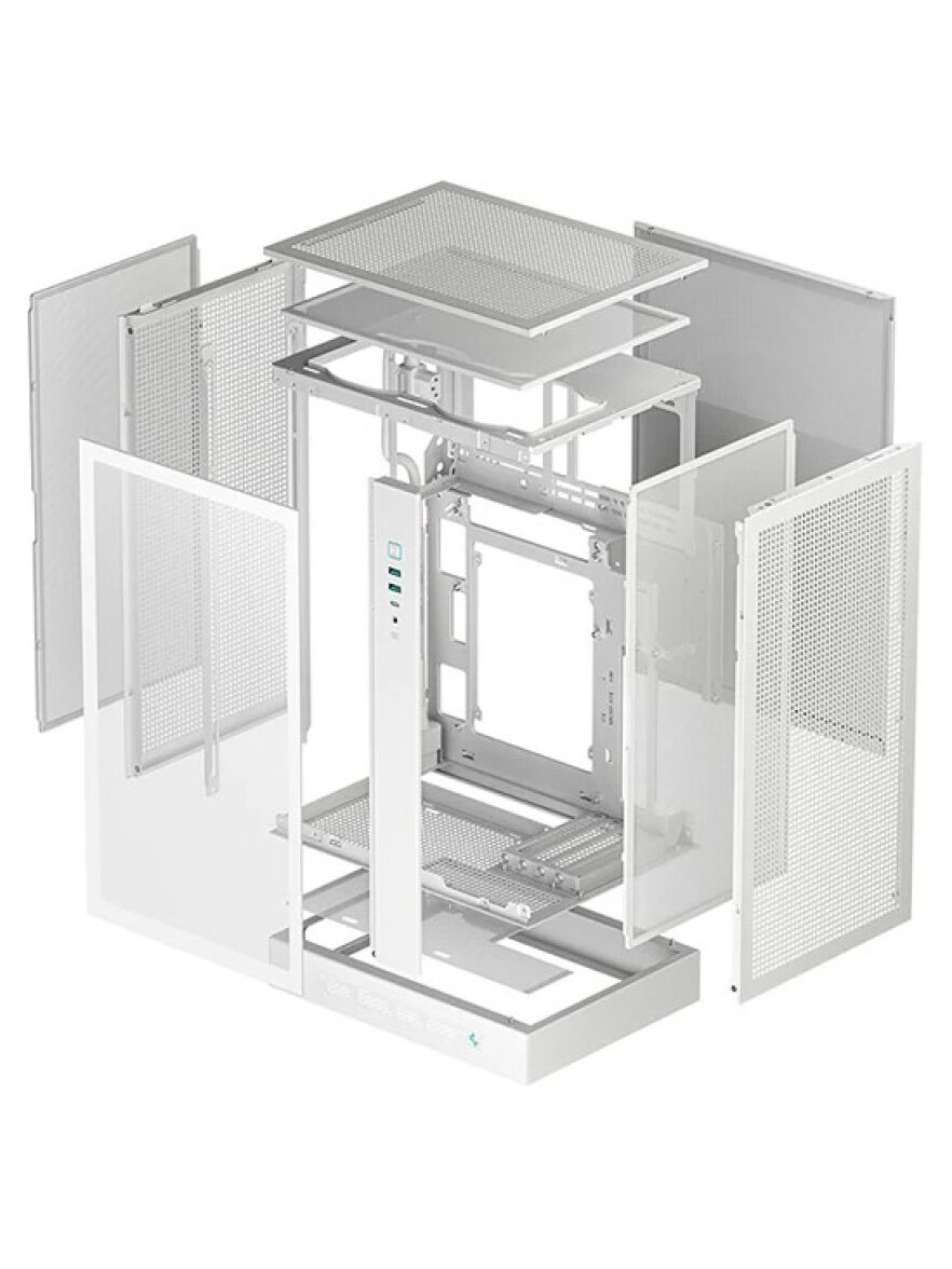 Корпус Deepcool CH270 DIGITAL, белый — фото 1