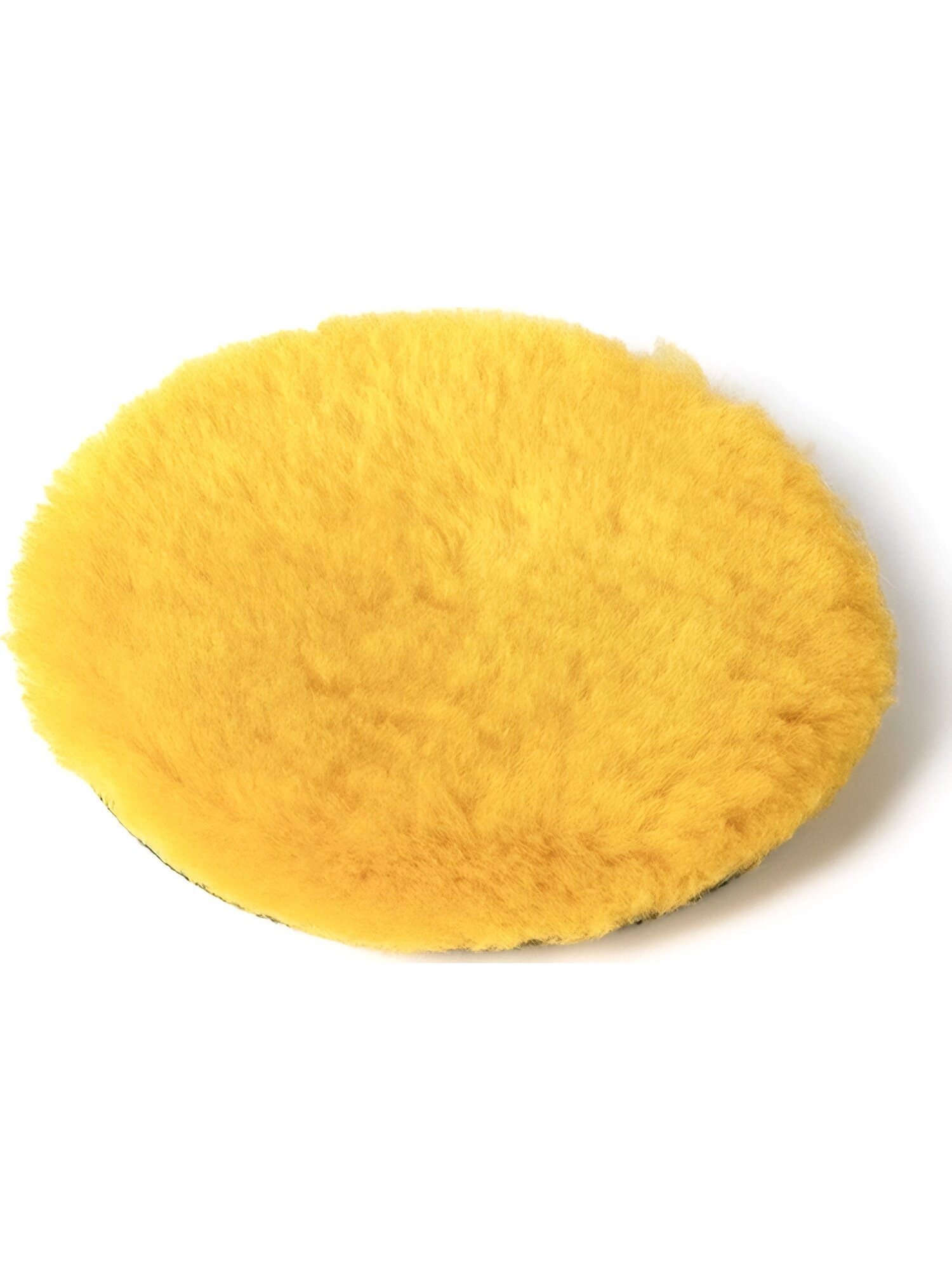 Полировальный круг из желтого меха Shine Systems Yellow Wool Pad 155 мм