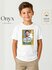 Футболка ONYX PRINTS, размер 116, белый