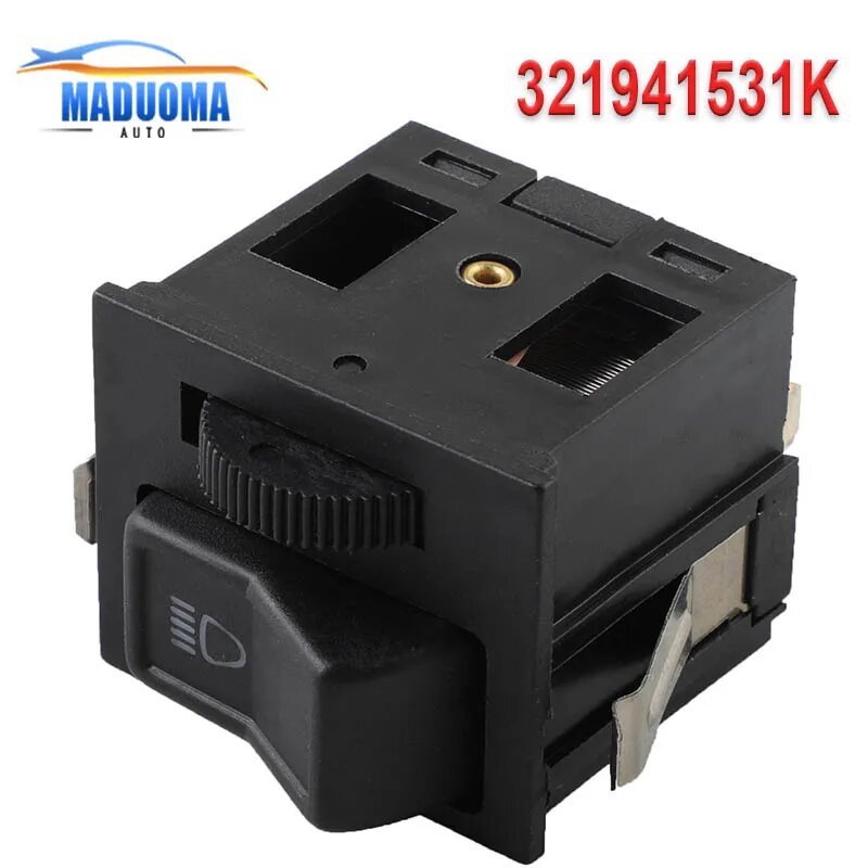 Переключатель фар MADUOMA 321941531K 305941-531 321941531H 321941531G, 8 контактов, для VW Passat B1 B2 Santana Jetta