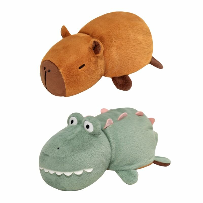 Плюшевая игрушка унисекс SEGOU Капибара и Крокодил, 25 CM EU, Crocodile Transforms into Capybara