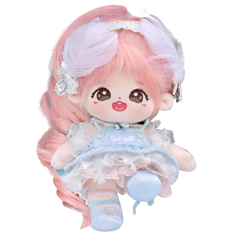 Хлопковые куклы унисекс COTTON PLANET Лебединое озеро Персиковый цвет, 20 CM EU