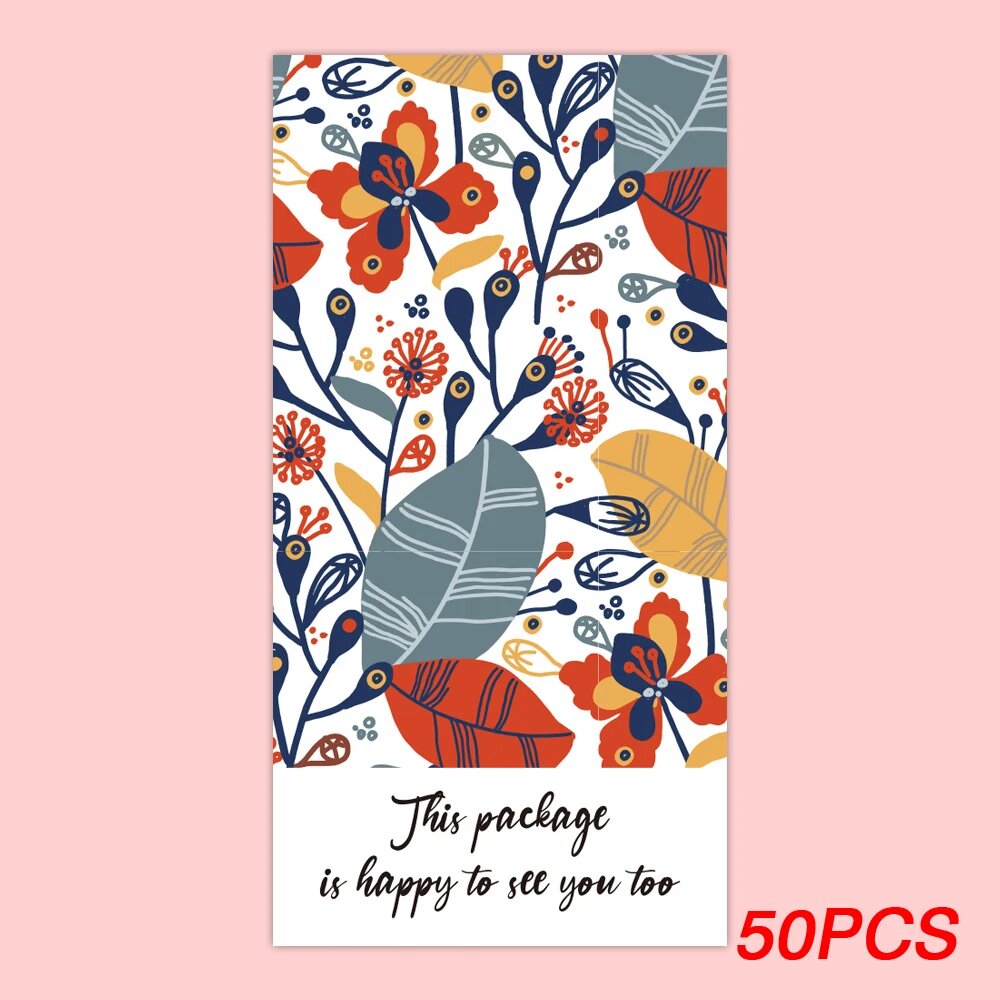 Наклейки "Приятно познакомиться", 50шт, YH134-50pcs