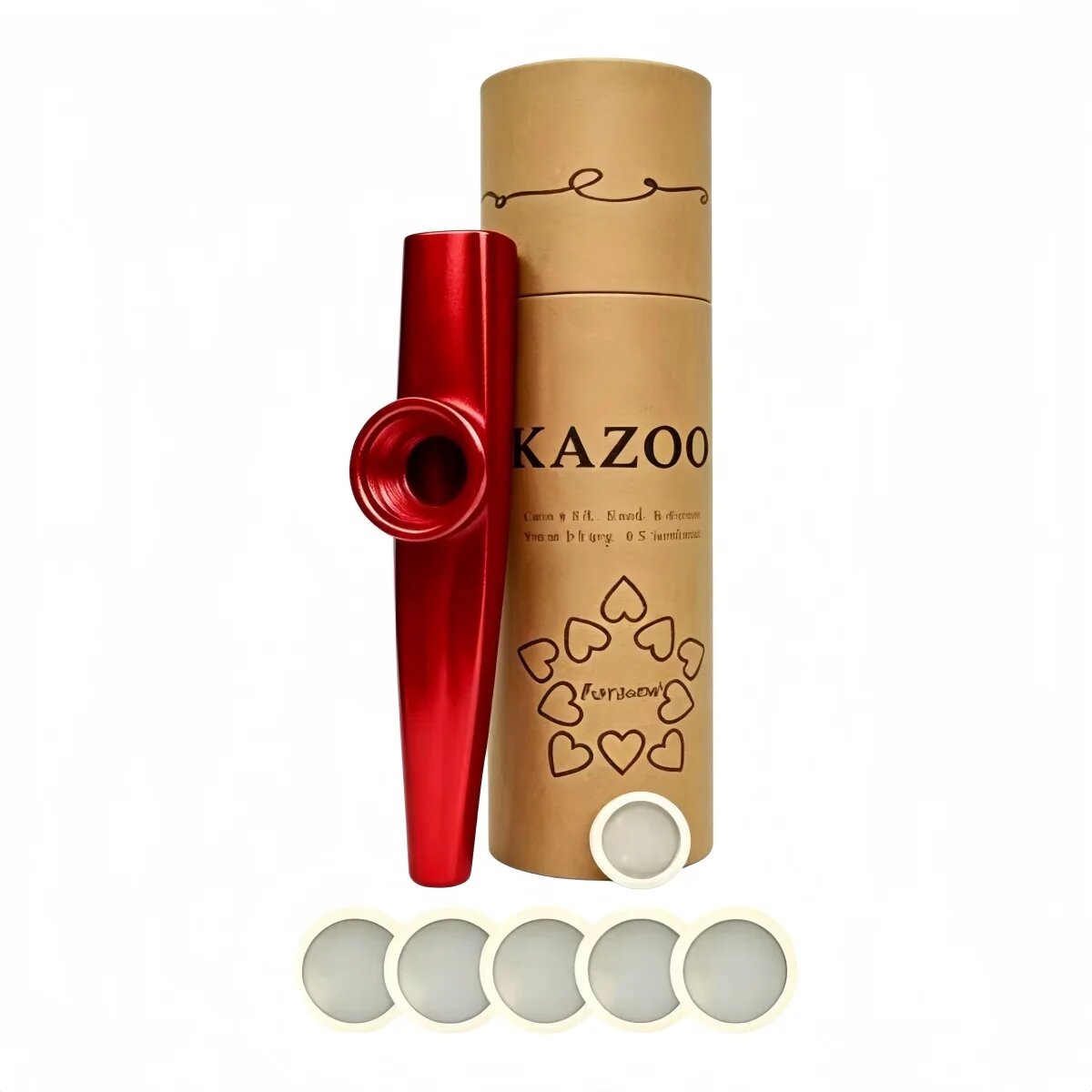 Набор Miwayer Казу 7 цветов Красный, Red