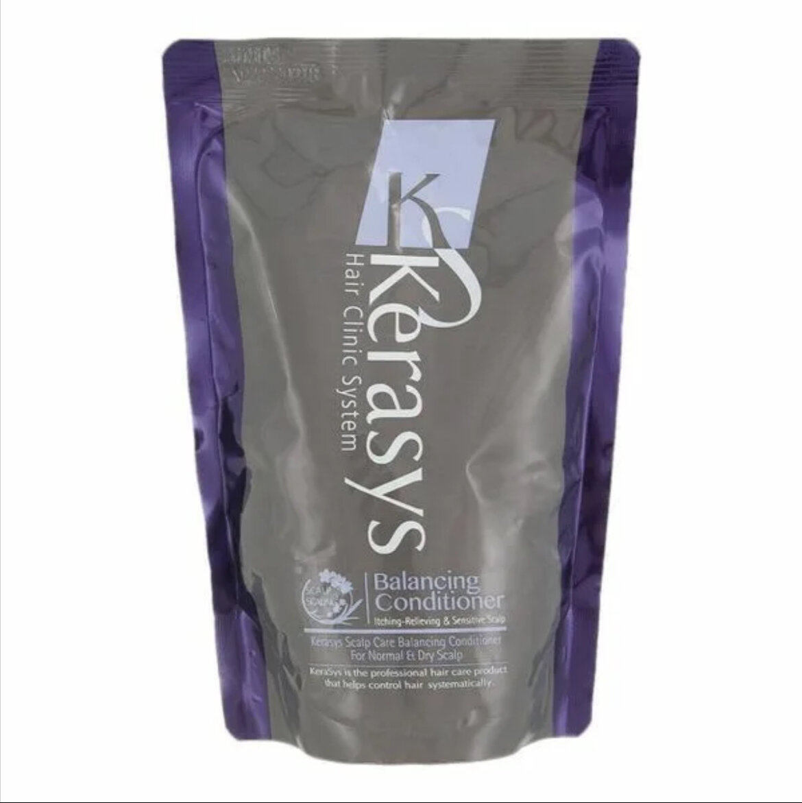 Кондиционер Kerasys "Hair Clinic System", для лечения кожи головы, сменная упаковка, 500мл