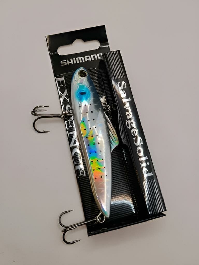 Shimano Salvage Solid ES 100 100 мм 33 г тонущий воблер для глубокой ловли щуки судака и троллинга