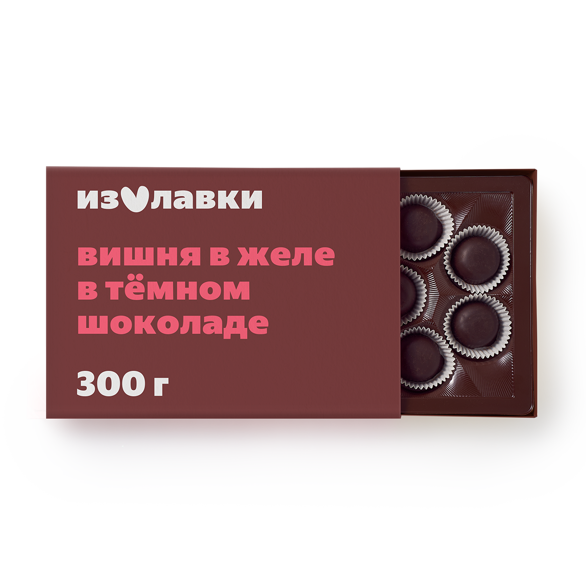 Конфеты «Из Лавки» Вишня в желе и шоколаде