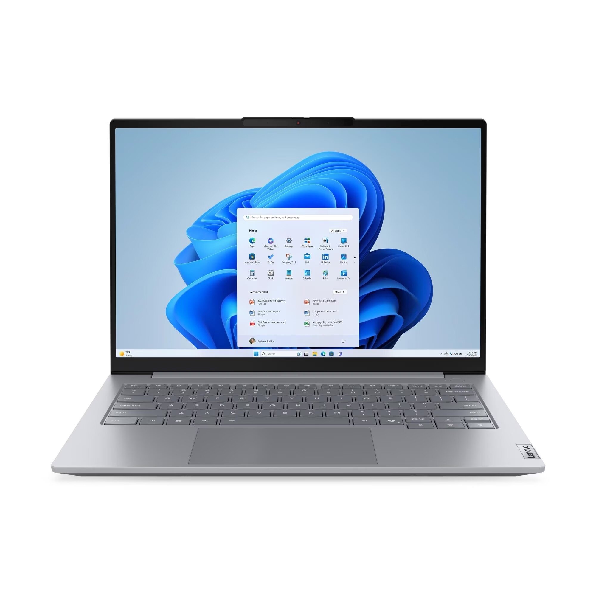 Ноутбук Lenovo Thinkbook 14 G8 IRL 21SG0000CD_PRO (клав. РУС. Грав.) 14" 2.8K 400nits Core 5 220H/16Gb/1Tb SSD/W11Pro