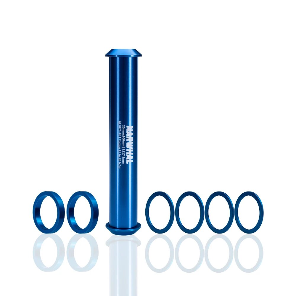 Gateshark-Alloy Втулка для BMX 20мм Blue 1 set