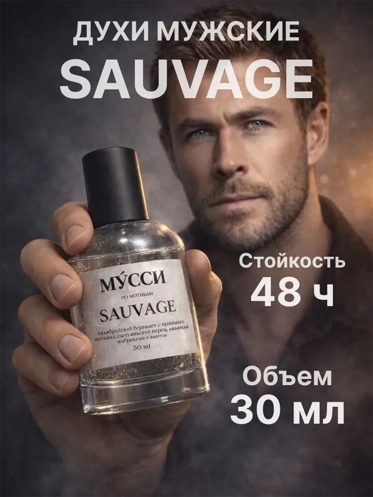 Sauvage мужской, 30 мл
