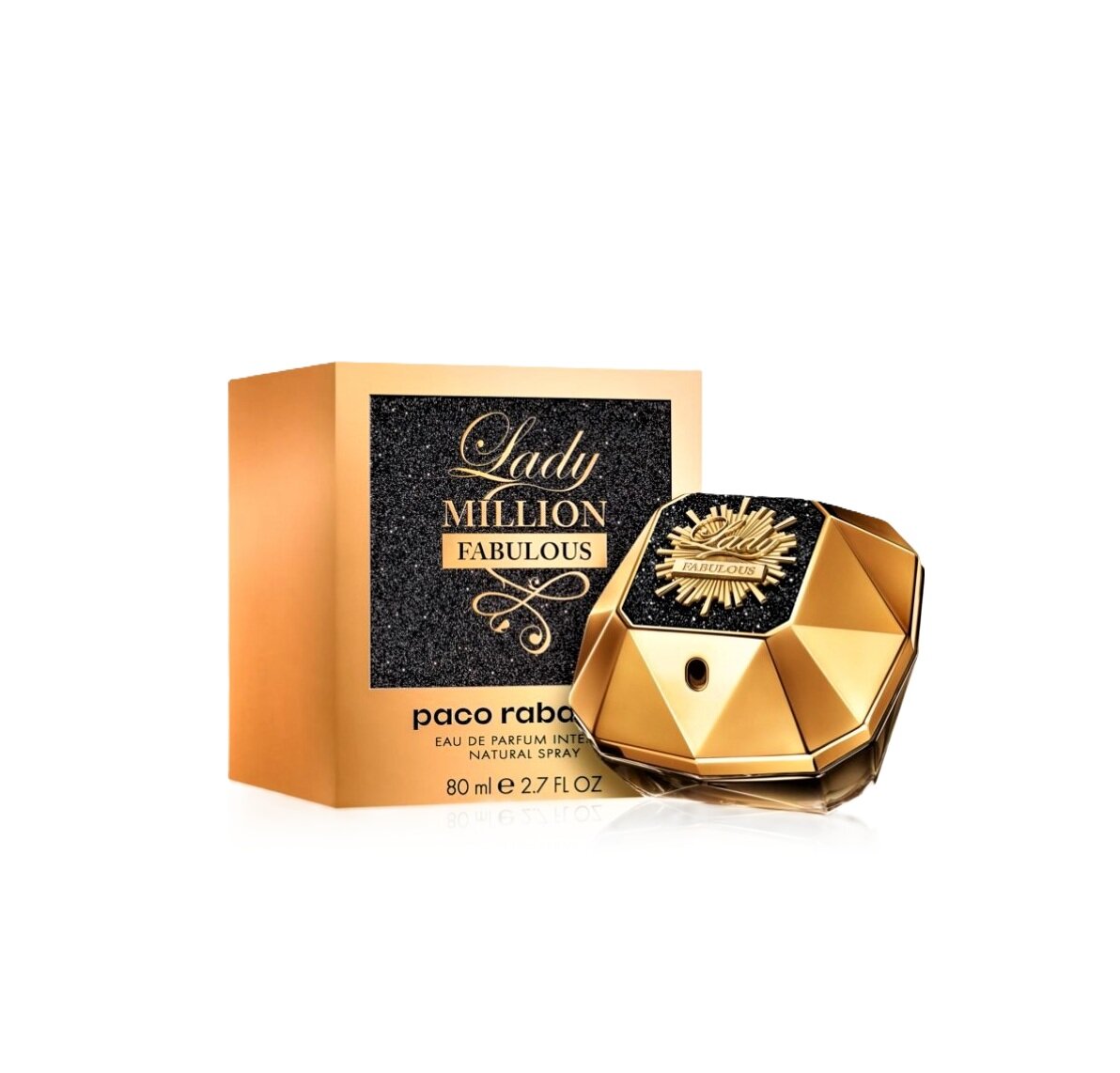 Paco Rabanne Lady Million Fabulous 80 мл парфюмерная вода женская, восточные, цветочные