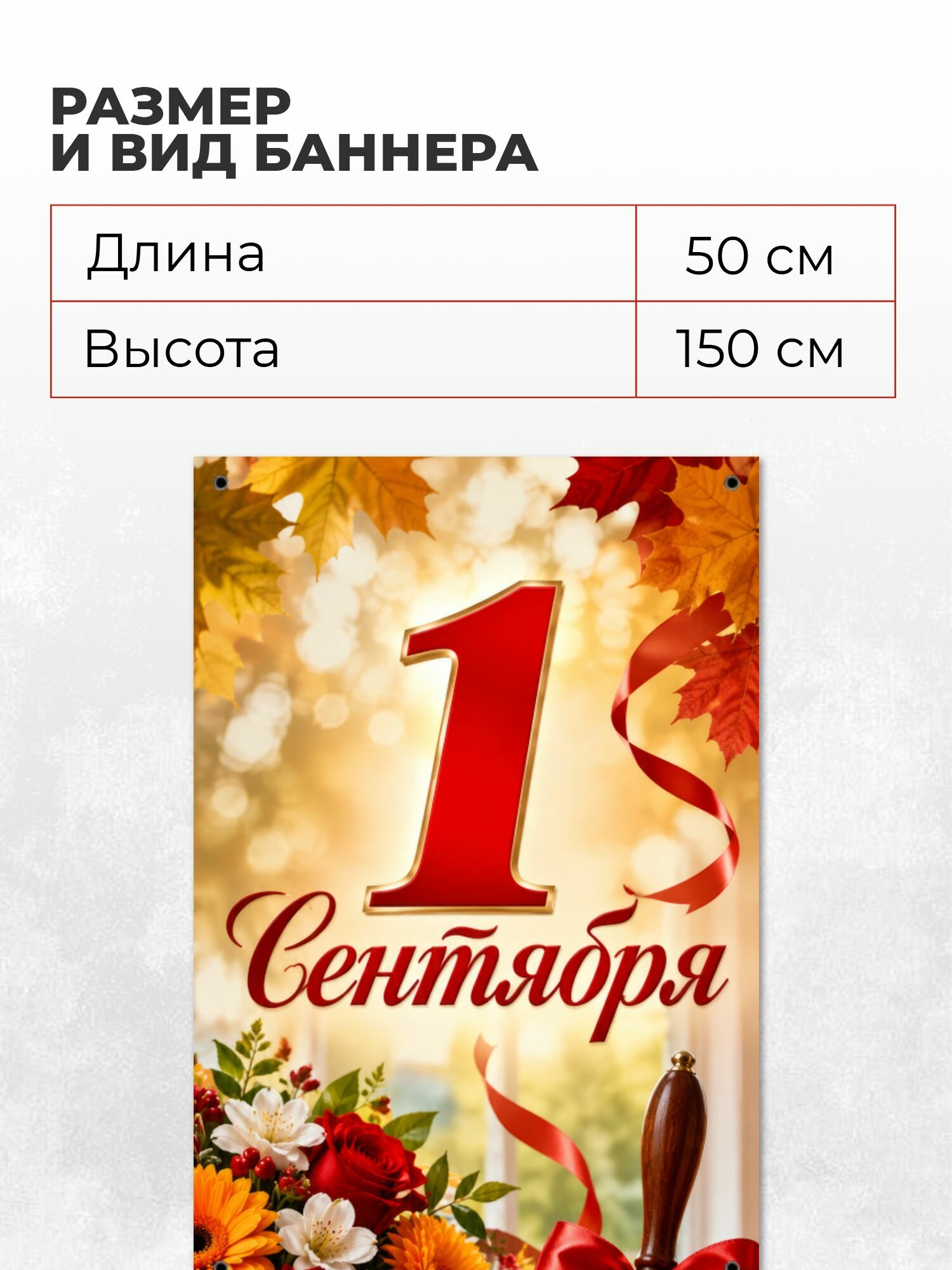 Баннер 1 сентября — фото 1