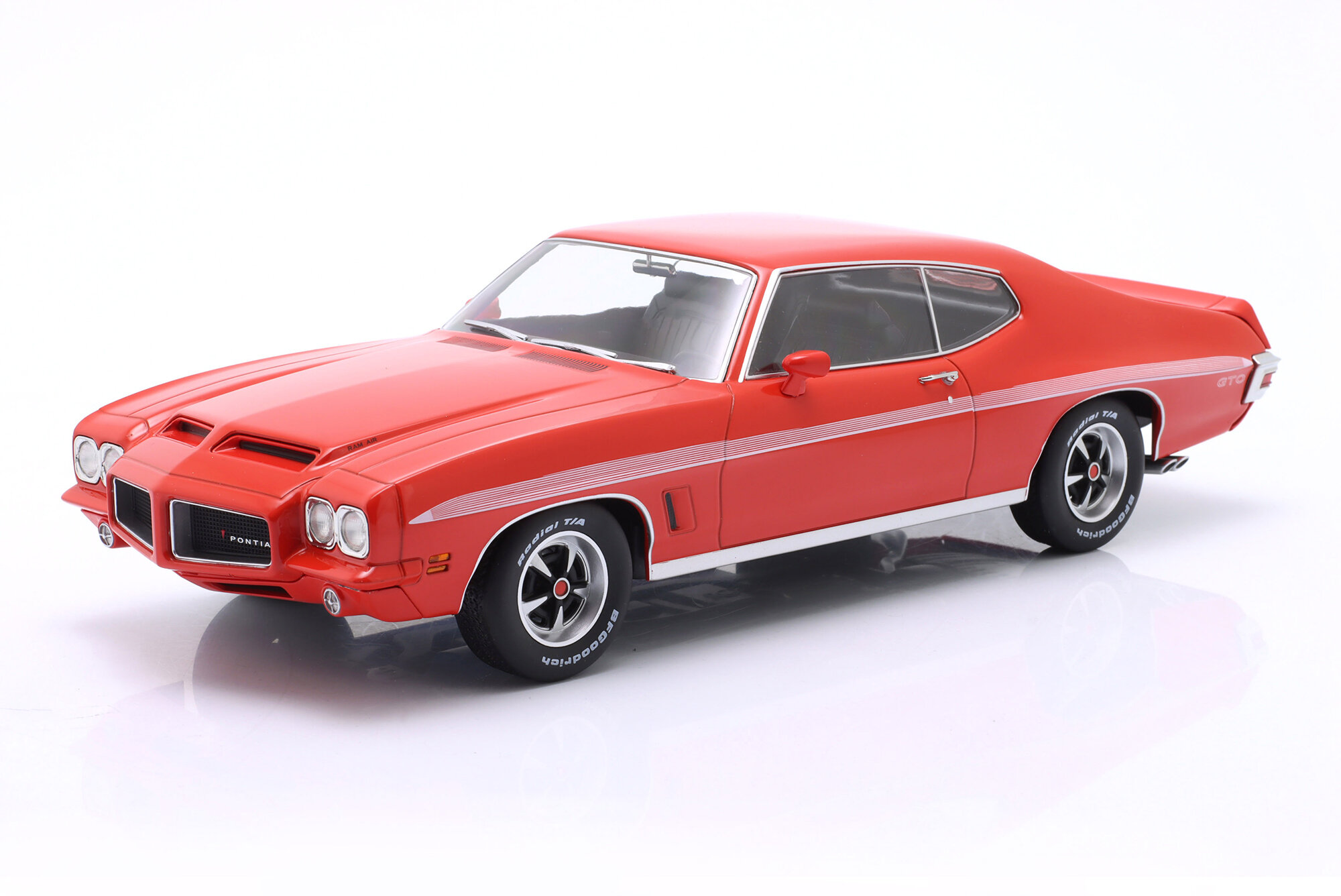 Модель коллекционная KK-SCALE Pontiac lemans gto 1972 red
